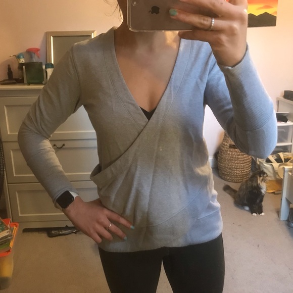 Lucy | Tops | Lucy Athletic Wrap Sweatshirt | Poshmark